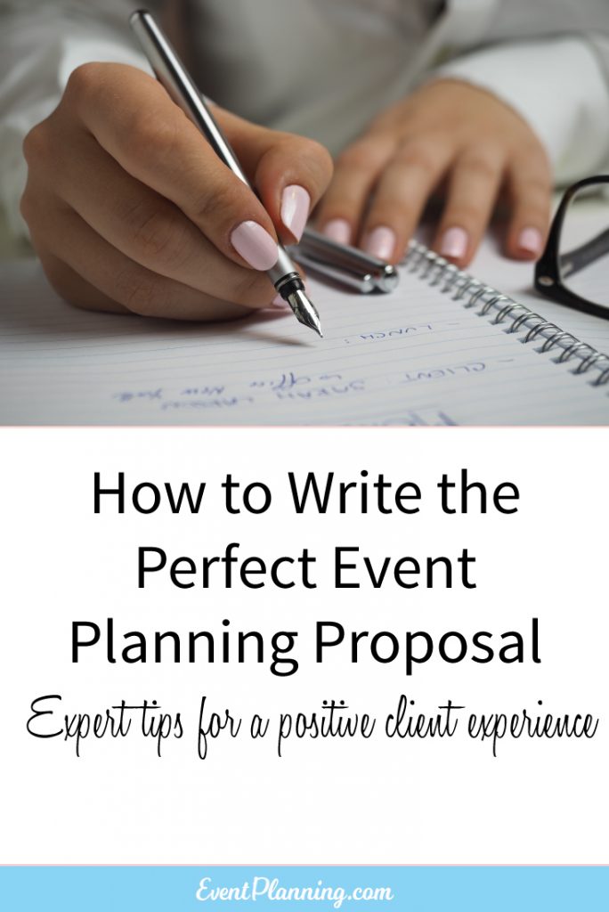 How To Write An Event Planning Proposal EventPlanning
